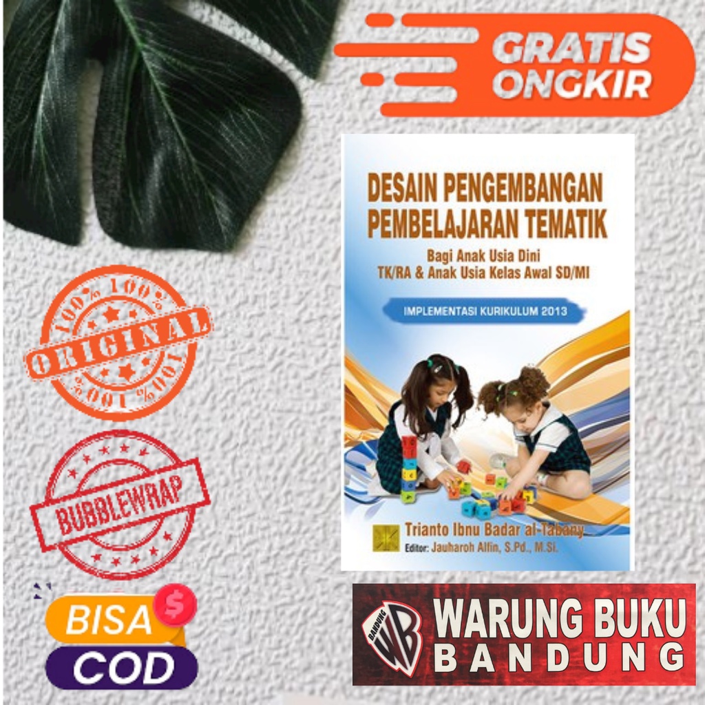 Jual BUKU DESAIN PENGEMBANGAN PEMBELAJARAN TEMATIK + CD - Trianto, M.Pd ...