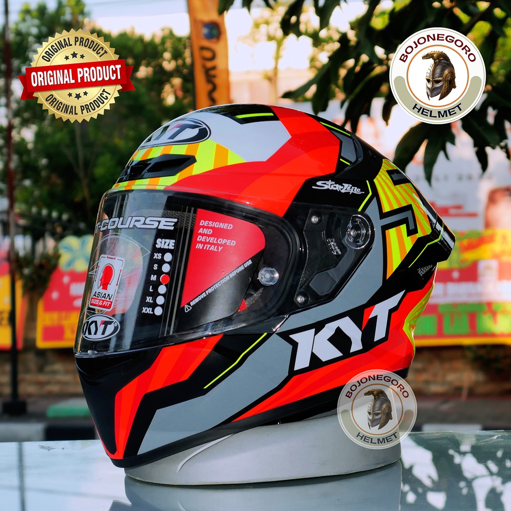 Jual Helm KYT TT Course Series Original 100% | Shopee Indonesia