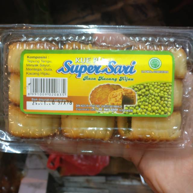Jual Kue pia supersari rasa kacang hijau | Shopee Indonesia