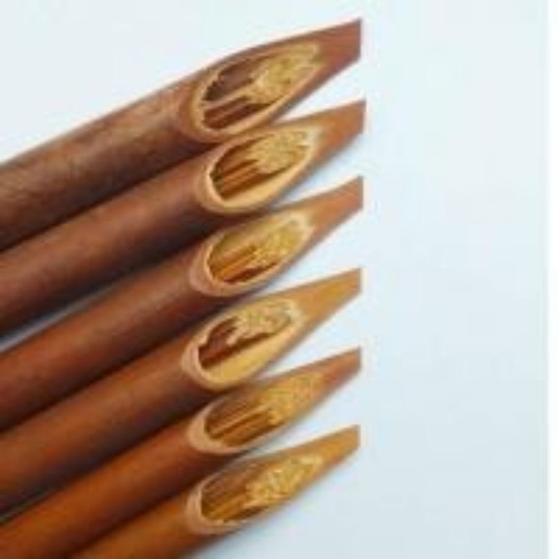 Jual Handam pena kaligrafi paku andam kayu resam | Shopee Indonesia