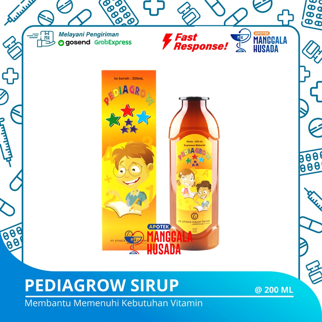 Jual PEDIAGROW SIRUP @ 200 ML | Shopee Indonesia