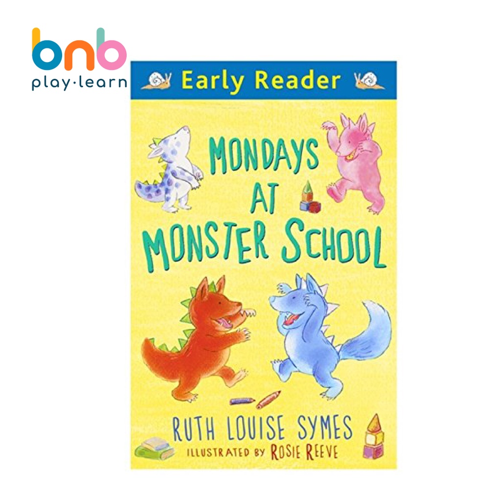 Jual Early Reader: Mondays At Monster School | Buku Anak-Anak | Shopee ...