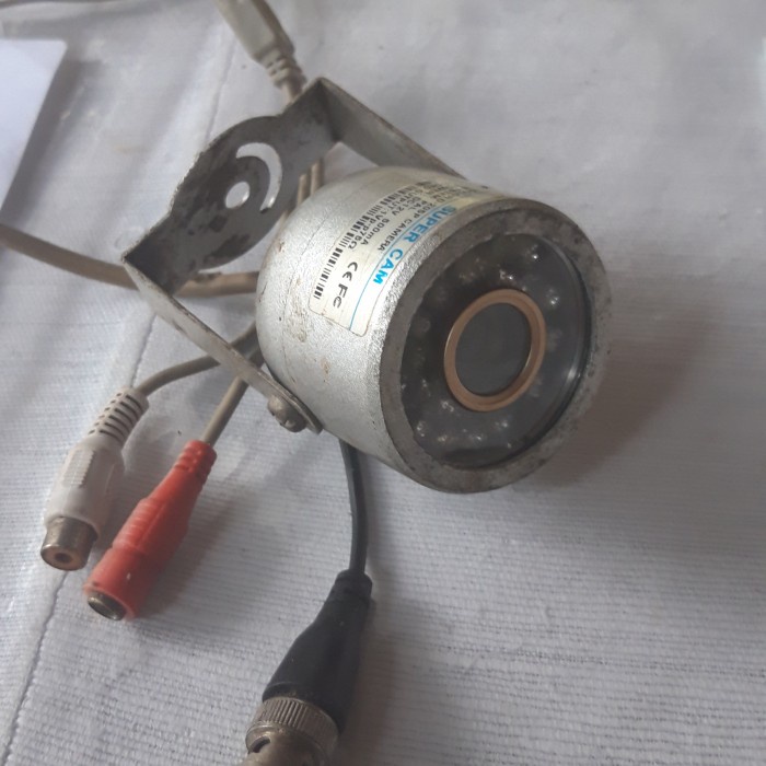 Jual super camera cctv color-D20 dengan microphone infra red gelap ...