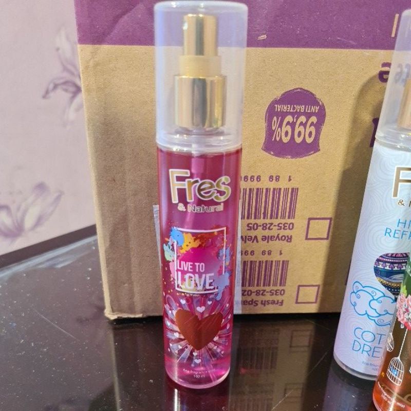 Jual Fres & Natural Parfume Mist Cologne 100ml ed 2027 | Shopee Indonesia