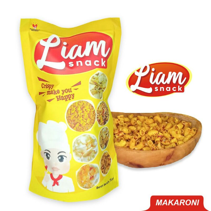 Jual MAKARONI 6 Varian Rasa | Snack Camilan Crispy Renyah - Liam snack ...