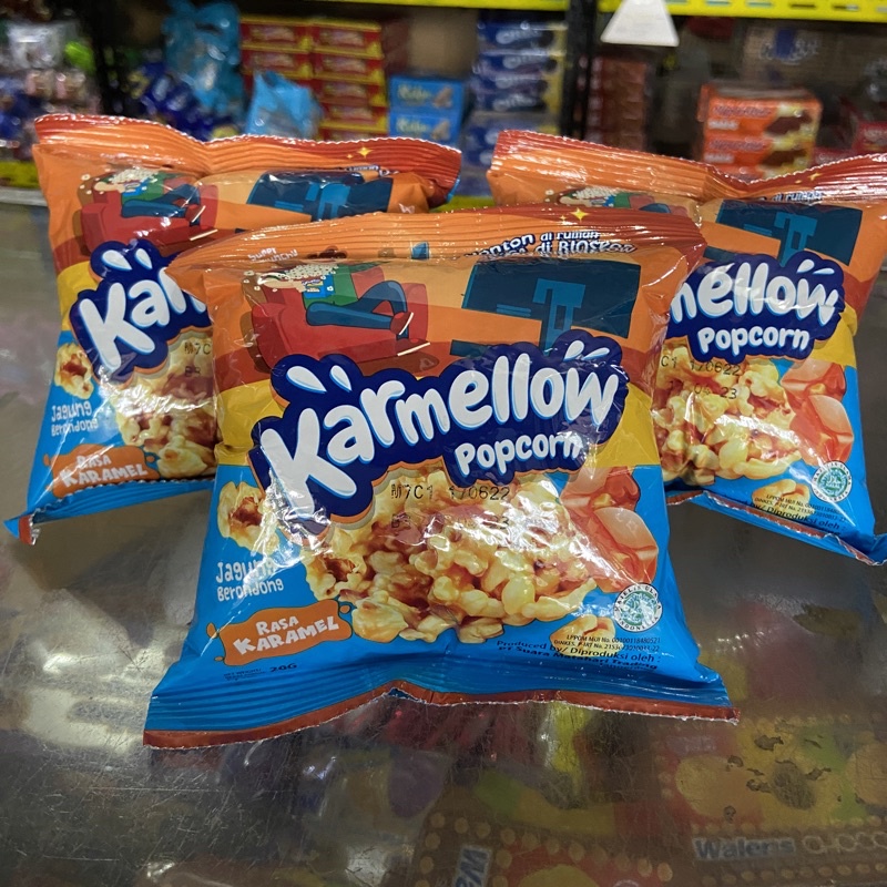 Jual Karmellow Popcorn 20gr (Rasa Karamel) | Shopee Indonesia