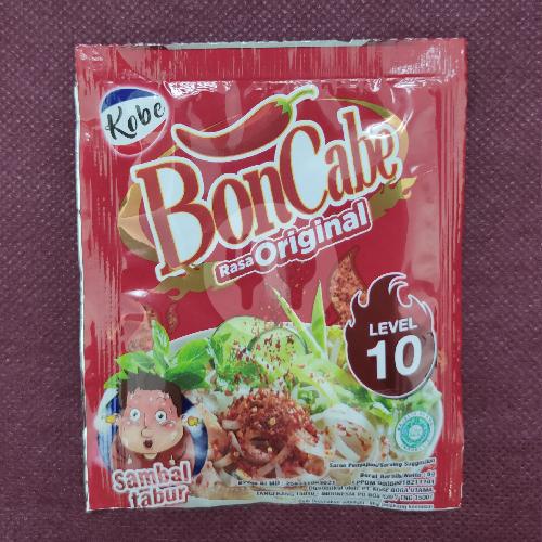 Jual Boncabe Sambal/Sambel Tabur Termurah Rasa Original Level 10 satuan ...
