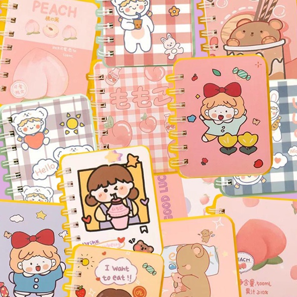 Jual Mini Spiral Notebook Cute Collection 1 | Shopee Indonesia