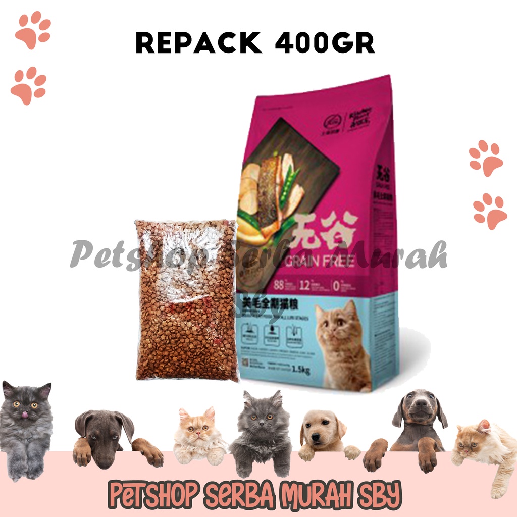 Jual Kitchen Flavor Beauty Repack 400gr - Makanan Kering Perawatan Bulu ...