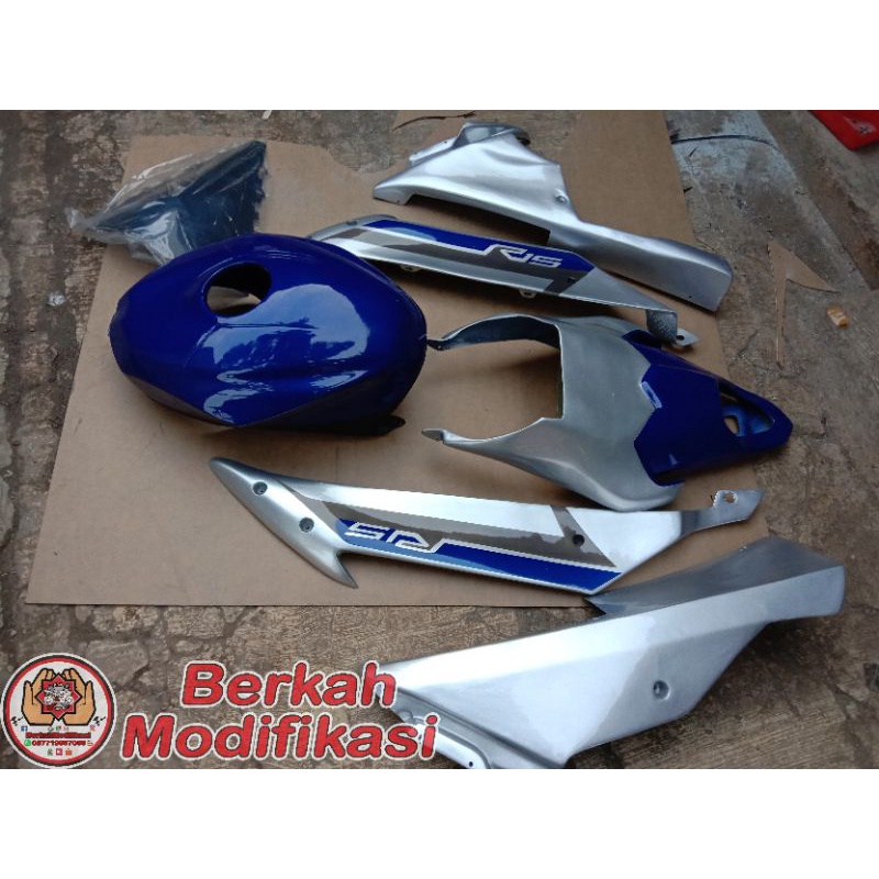 Jual Cover Tangki Half Fairing Undercowl Body Belakang Model R6 PNP ...