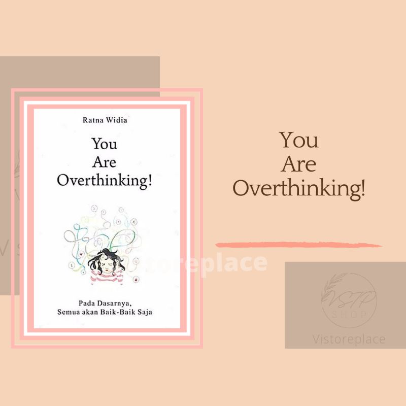 Jual Buku You Are Overthinking! | Shopee Indonesia