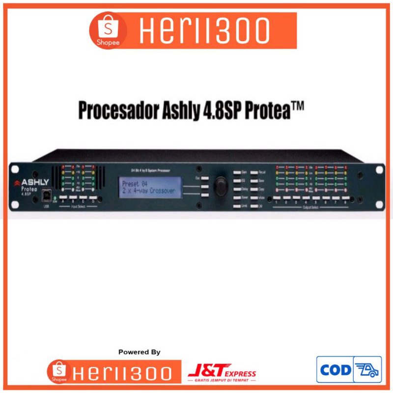 Jual Speaker Management Ashly Protea 4.8SP 4 in 8 out DLMS | Shopee Indonesia