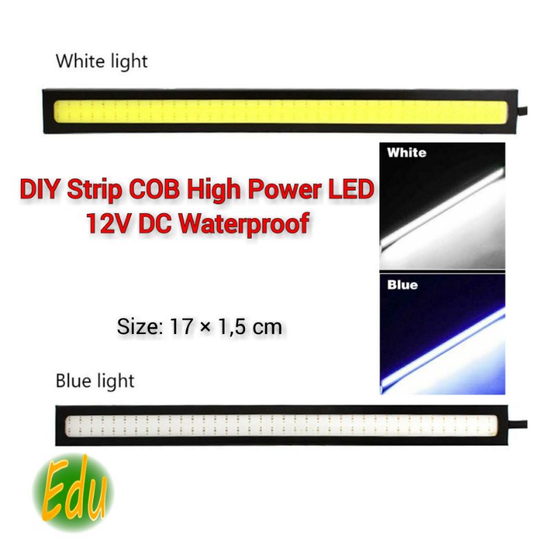 Jual Lampu Strip DIY COB High Power LED HPL 12V DC 17cm Waterproof ...