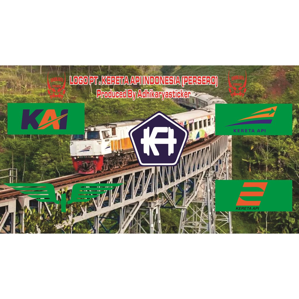 Jual Promo Stiker Kereta Api Cutting Sticker Kaca Motor Mobil Reflektor ...