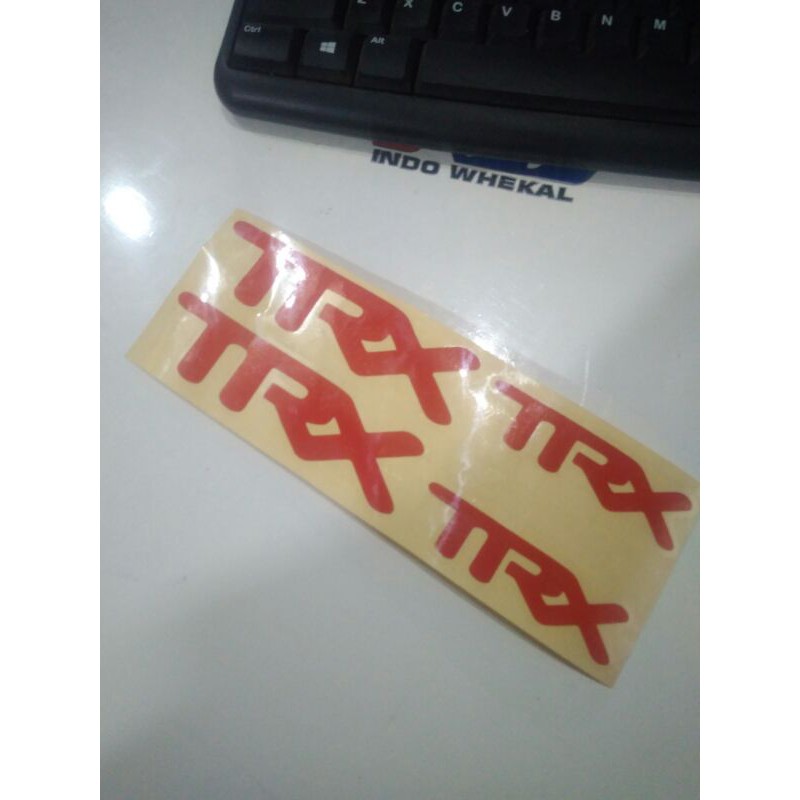 Jual STIKER CUTTING STICKER HELMT JADUL TRX | Shopee Indonesia