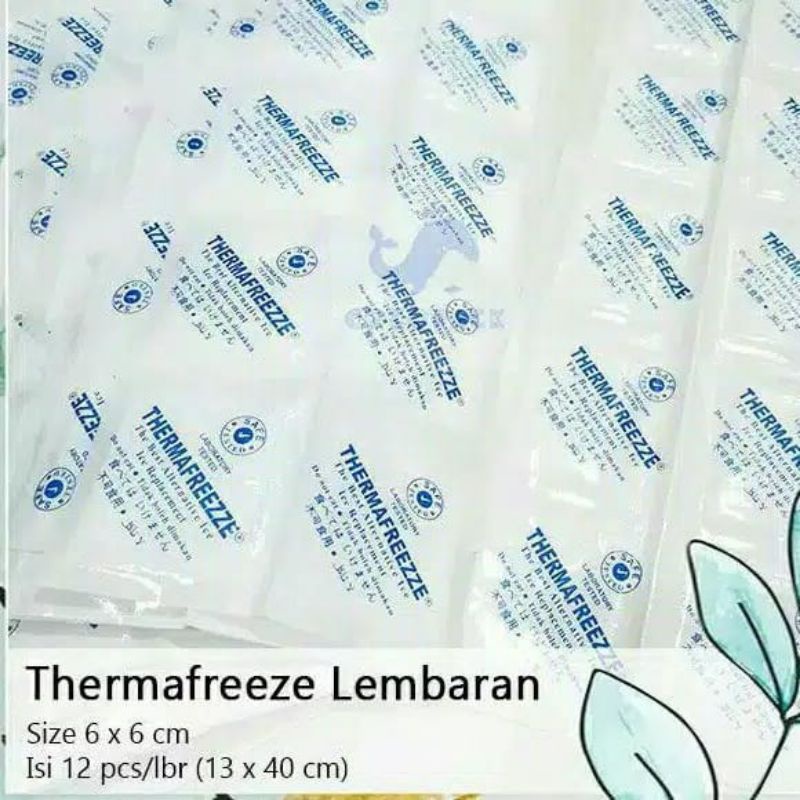 Jual thermafreeze kecil isi 12 ice gel dry ice ice pack | Shopee Indonesia