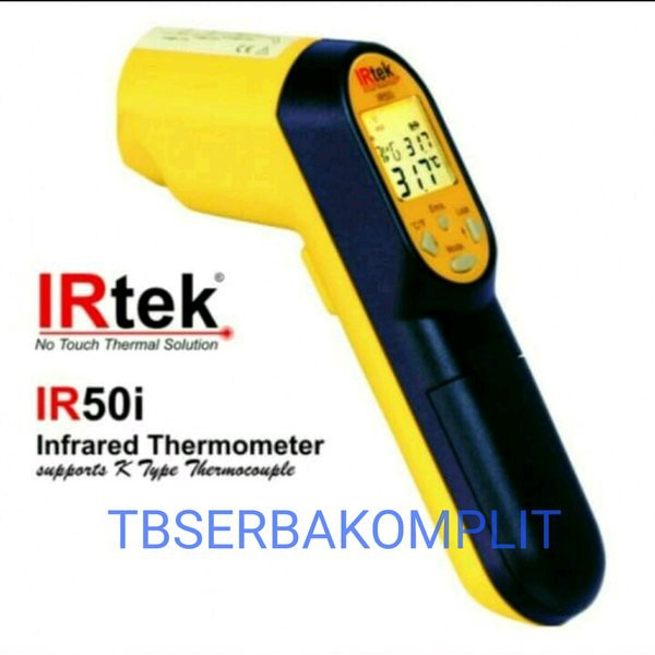 Jual IRTEK IR50i Infrared Thermometer Gun -60 to 500 Derajat Celsius ...