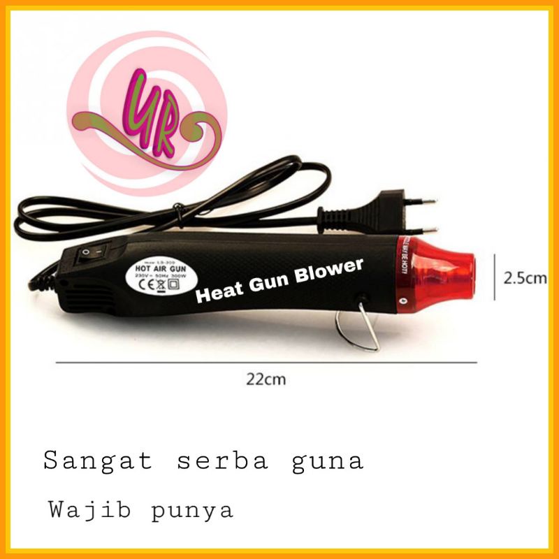 Jual Blower dryer heat gun solder panas pengering pemanas portable ...