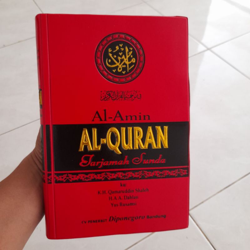 Jual Al Quran Al Amin Terjemah Sunda HC / Kalep Standart B5 | Shopee ...