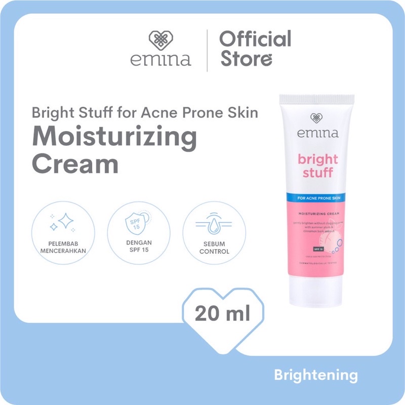 Jual Emina - Emina Bright Stuff SERIES | Bright Stuff Acne Series ...