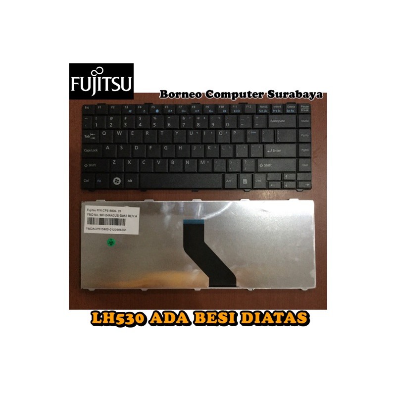Jual KEYBOARD FUJITSU LH530 ADA BESI DIATAS | Shopee Indonesia