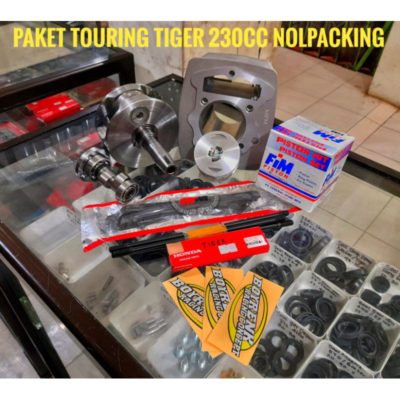 Jual PAKET BORE UP TOURING 230CC NOLPACKING PNP GL MP TIGER-BOYRENK | Shopee Indonesia