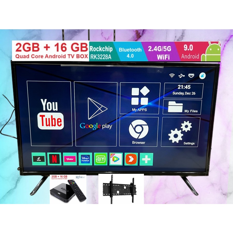 Jual PANASONIC LED TV 32 Inch TH-32H400G Android Box Mirroring free ...