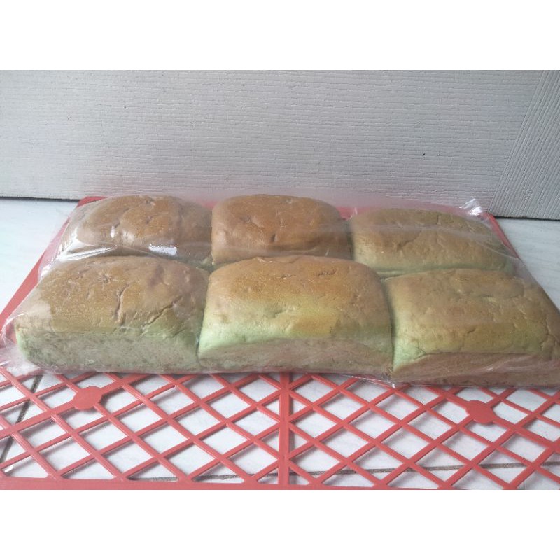 Jual Roti Kukus Panggang Hijau | isi 6pcs 40cm | Roti Kadet | Hijau ...