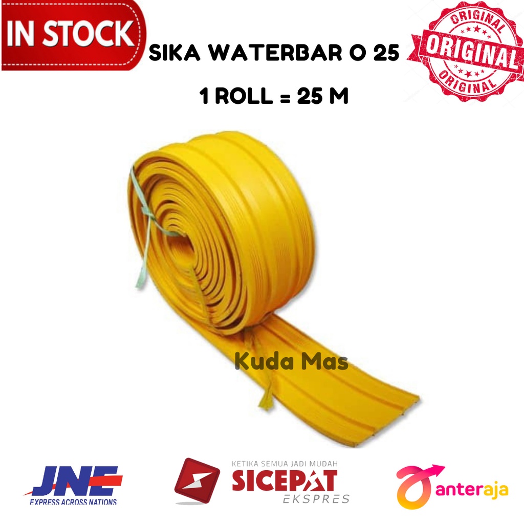 Jual Sika WaterBar O-25 Roll O25 O 25 Sika Water Bar 20m PVC Waterstop | Shopee Indonesia