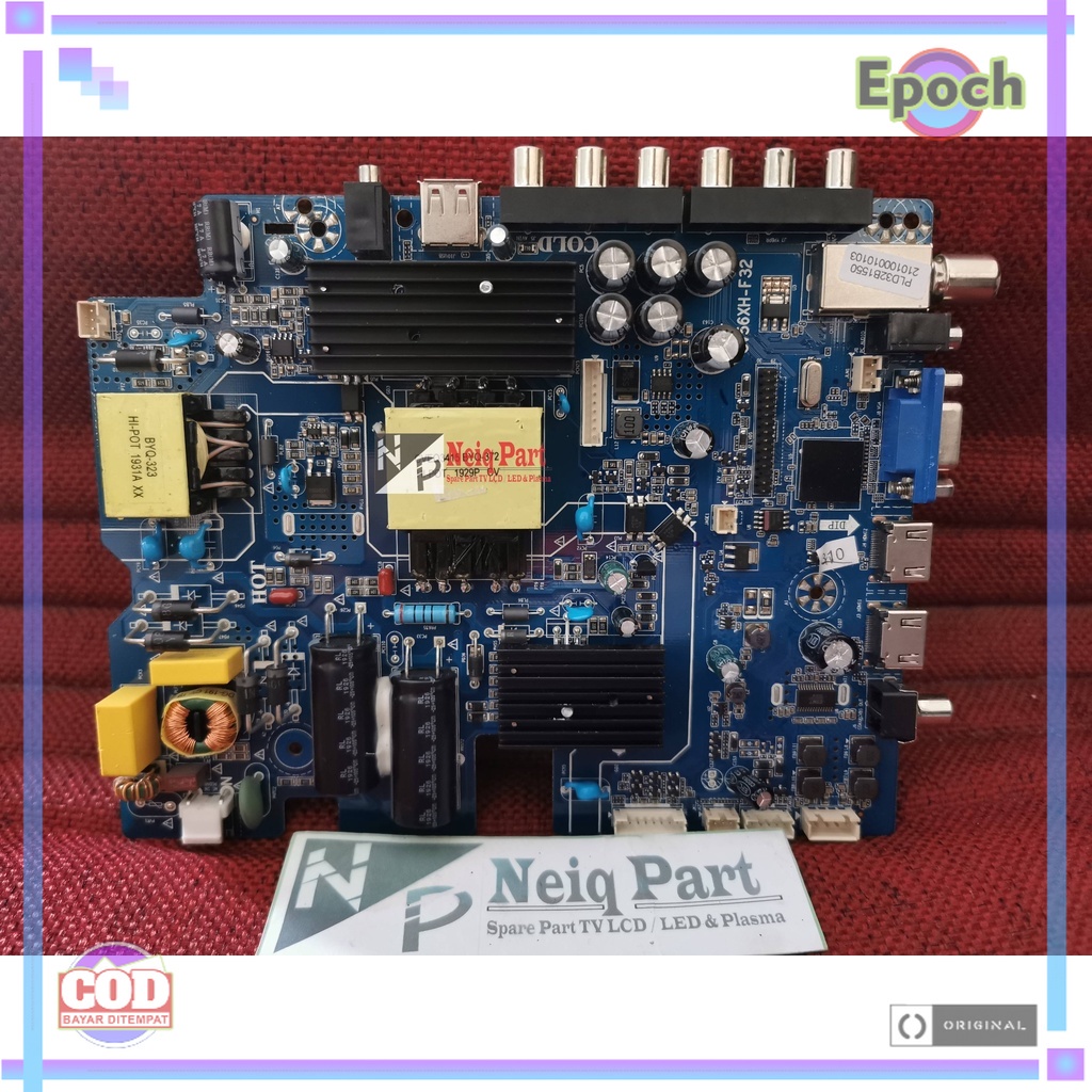 Jual Mb Mobo Mainboard TV Polytron TV PLD 32B1150 - Mpeg Micom Modul Motherboard Model Tipe TV ...