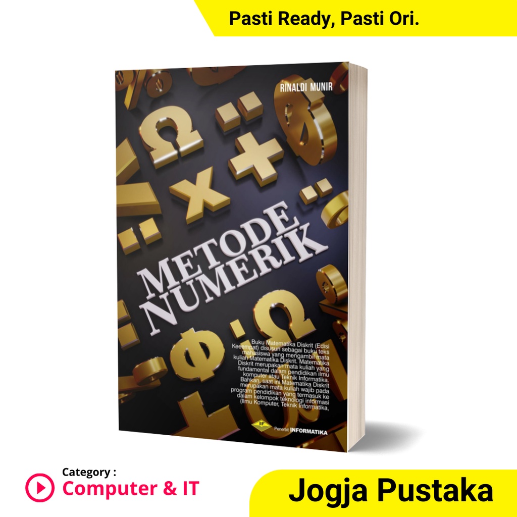 Jual Buku Metode Numerik (Revisi Kelima) | Shopee Indonesia