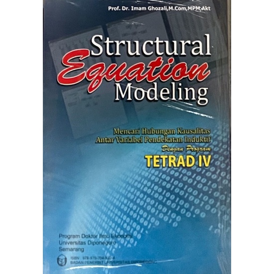 Jual Structural Eqaution Modeling Tetrad IV edisi 1 (ST-120) | Shopee ...