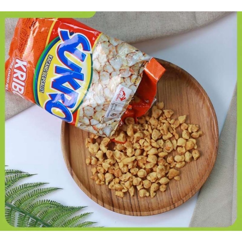 Jual Kacang Sukro Kribo Renceng 10pcs X 20gr Kacang Bersalut Snack