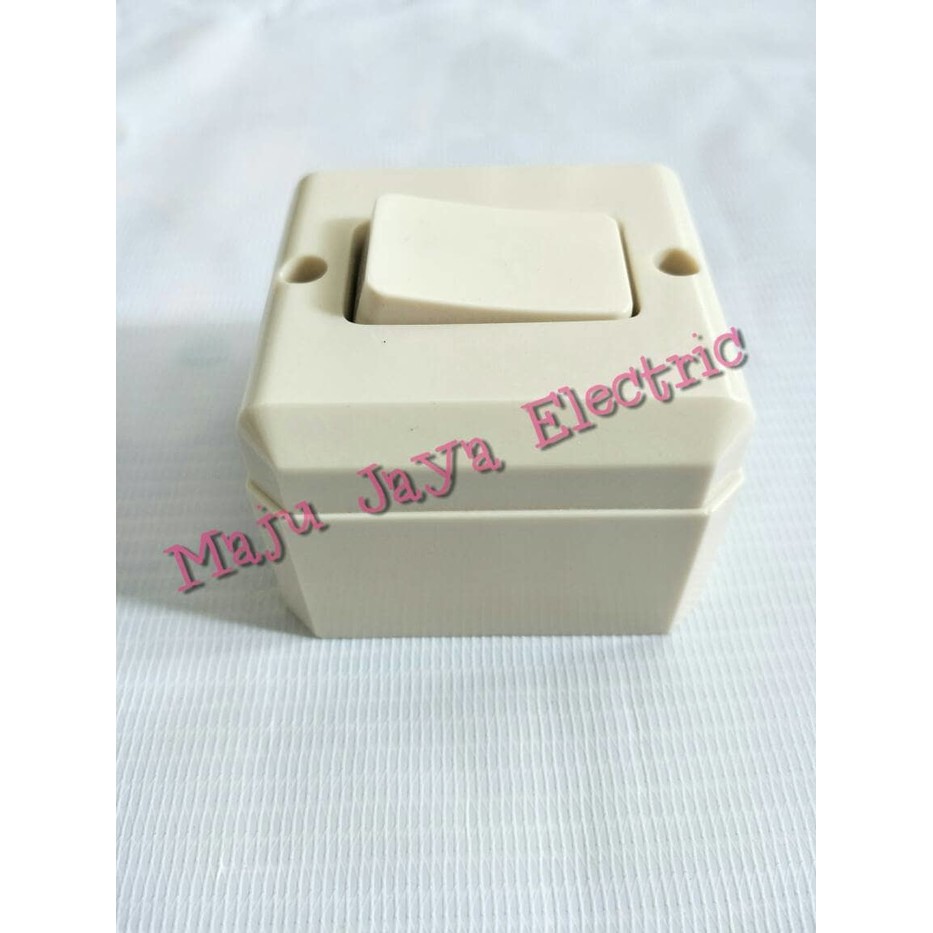 Jual Saklar Engkel/ Tunggal Broco Outbow OB 1 Switch Tempel Timbul Luar ...