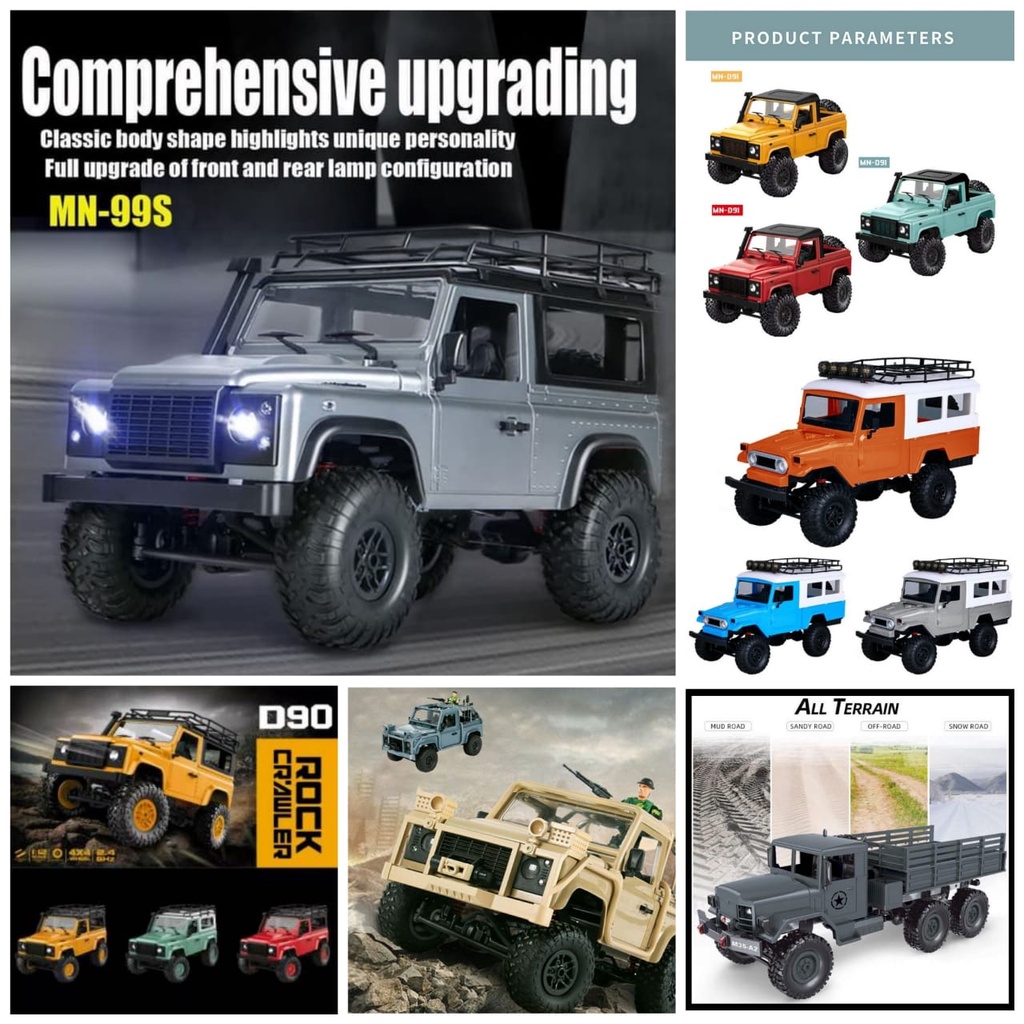 Jual RC Car Adventure MN99S MN40 MN77 MN D90 Mn D91 MN96 MN-99S MN 99S ...