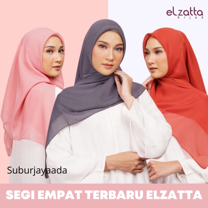 Jual ELZATTA HIJAB SEGI EMPAT KEISHA WANA KERUDUNG ELZATTA JILBAB ELZATTA JILBAB ELZATTA SEGI ...