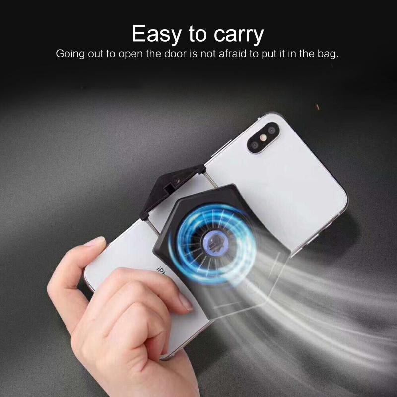 Jual COOLING PAD FAN NON BATTERY / Gaming Mobile Phone Radiator Cooling ...
