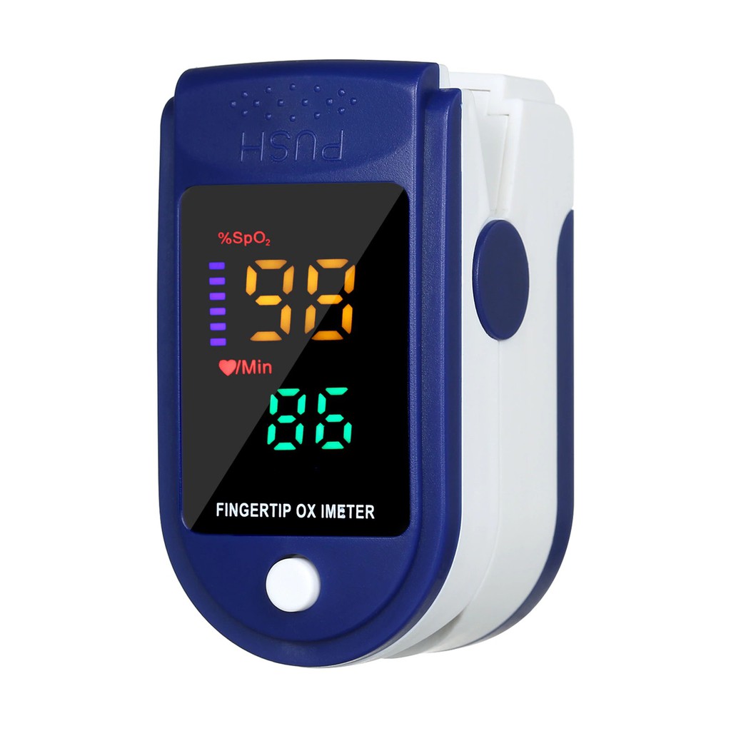 Jual Oksimeter Finger Pulse Oximeter Oxymeter Digital Pengukur Oksigen ...