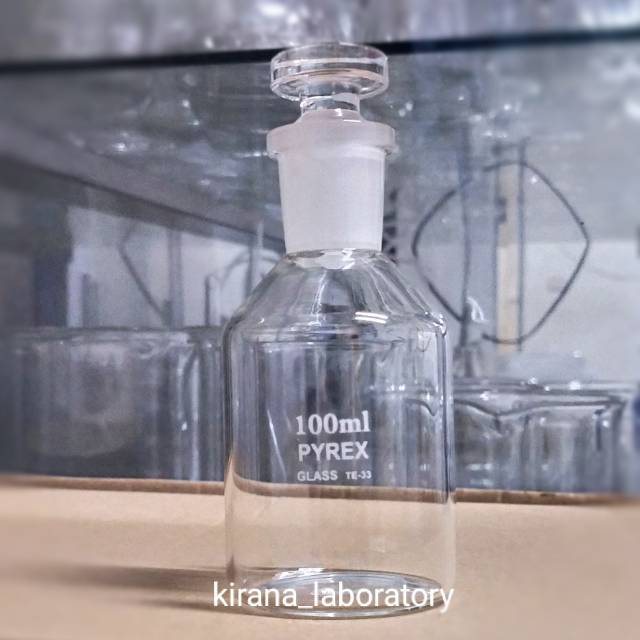 Jual BOD Bottle - Winkler bottle 100ml Pyrex - Alat laboratorium ...