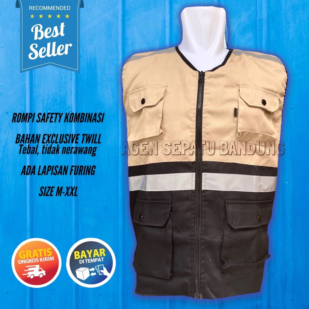 Jual AGEN ROMPI SAFETY K3 - ROMPI KERJA PROYEK - ROMPI LAPANGAN BAHAN ...