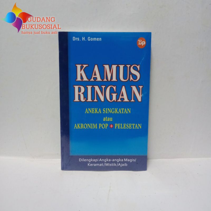 Jual Buku Asli KAMUS RINGAN Aneka Singkatan Akronim dan Plesetan ...