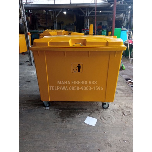 Jual TEMPAT SAMPAH BESAR/TONG SAMPAH BESAR/BAK SAMPAH BESAR 660 LITER | Shopee Indonesia