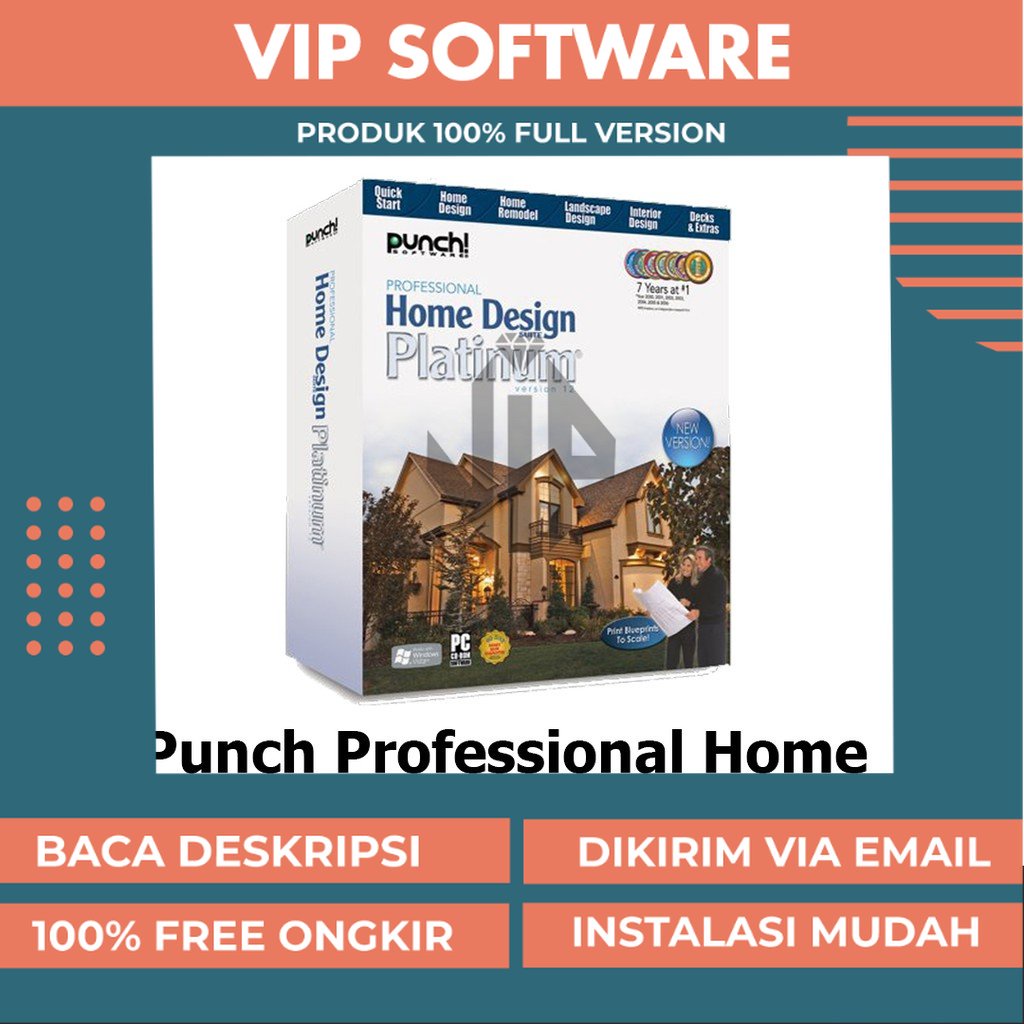 Jual Punch Professional Home Design Suite Platinum Terbaru | Shopee Indonesia