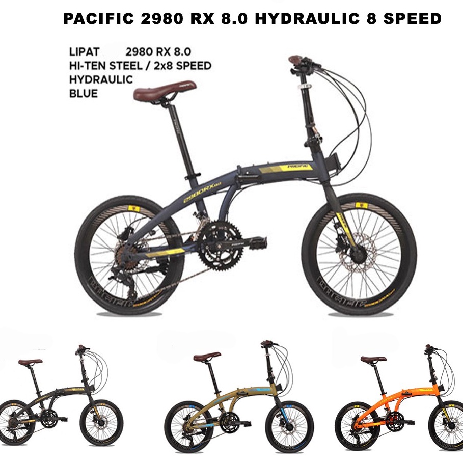 Jual Bazar SEPEDA LIPAT PACIFIC 16 INCH 2980 RX 8.0 | Shopee Indonesia