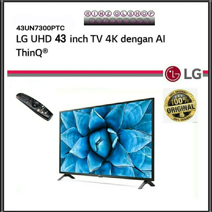 Jual Led Tv Lg 43Un7300 Smart Tv Uhd 4K Magic Remote 43Un7300Ptc New ...