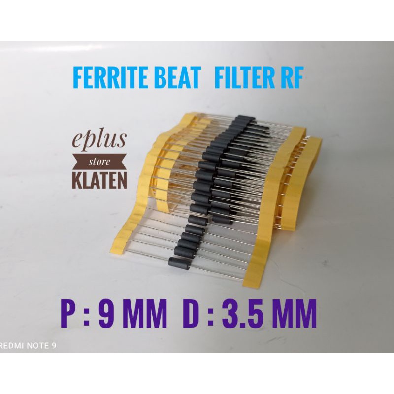 Jual Ferit bead filter ferrite jamper axial emi filter rf signal ferite ...