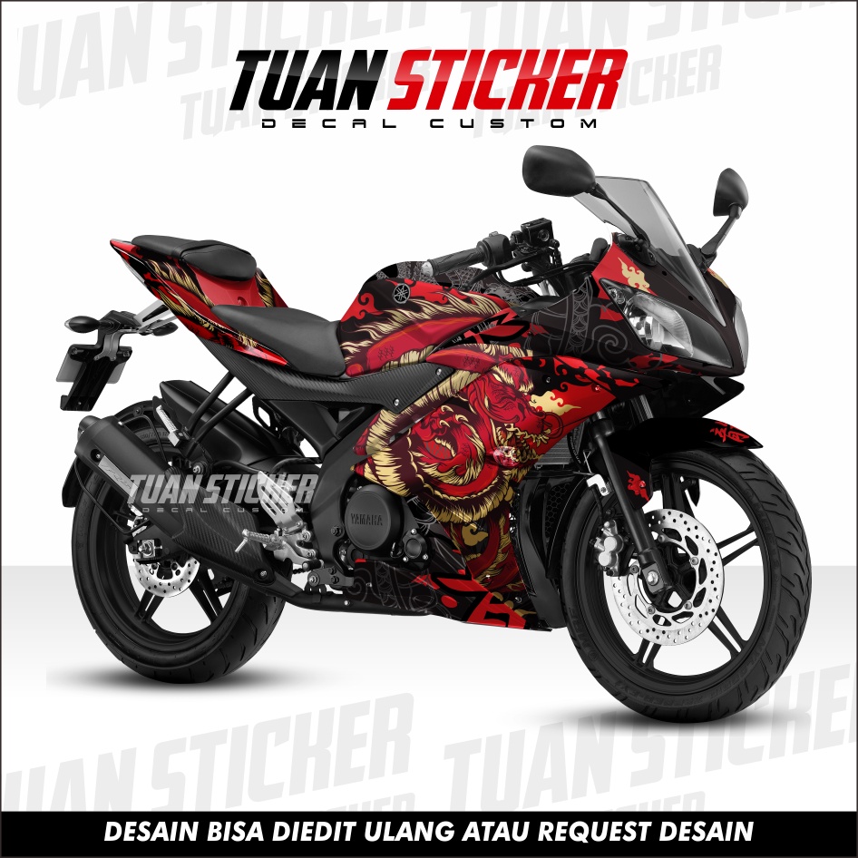 Jual Decal Sticker Yamaha R15 V2 Full Body Sticker Decal R15 V2 Full ...