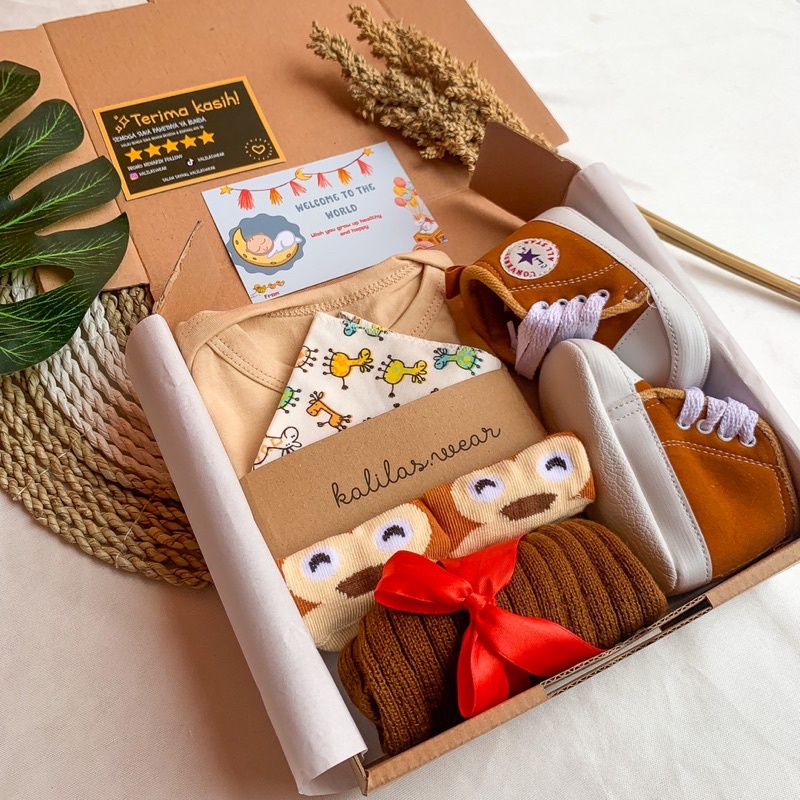 Jual Paket hampers bayi lengkap / Hampers baby murah dan lucu / jumper ...