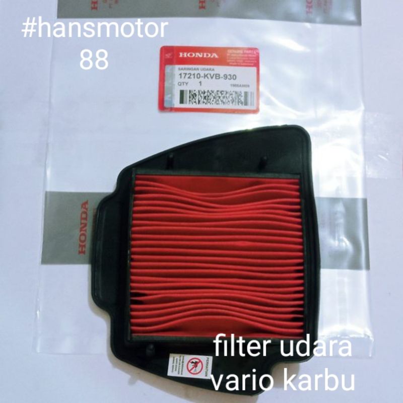 Jual filter udara saringan udara VARIO KARBU | Shopee Indonesia