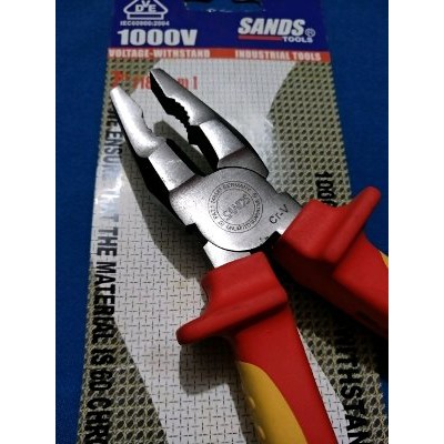 Jual SANDS Tang Kombinasi Elektrik 7 Inch Voltage Withstand Tang ...